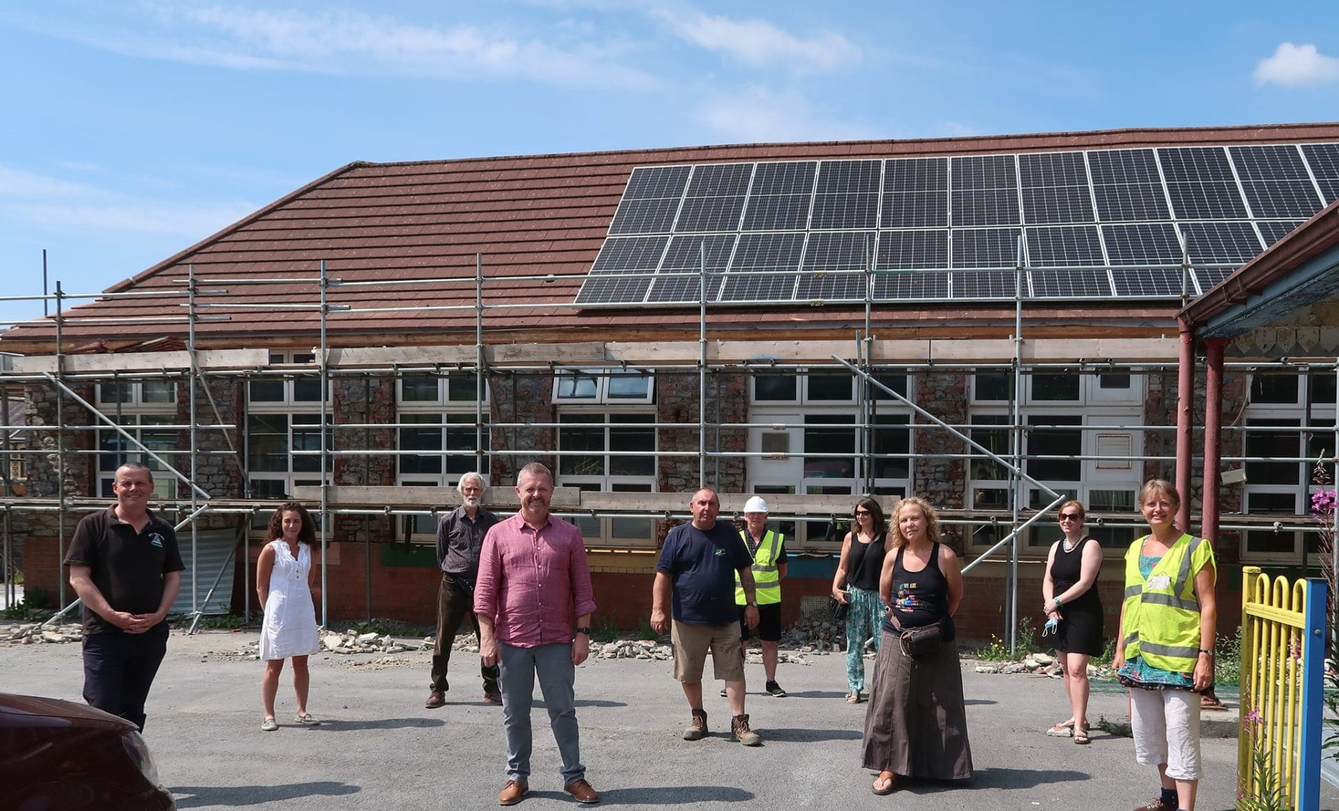 Visit from Jeremy Miles AM and Sonia Reynolds Councillor for GCG and ...